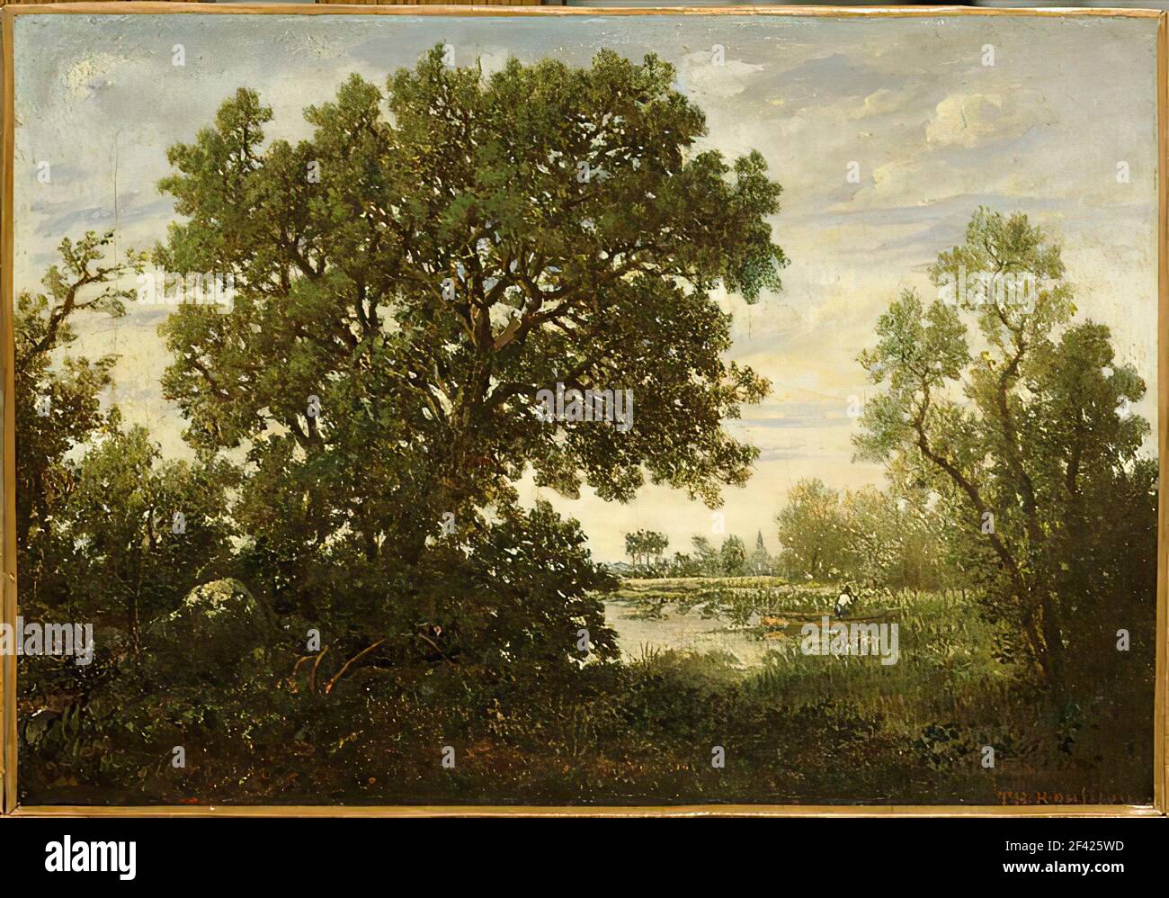 Theodore rousseau pond hi-res stock photography and images - Alamy