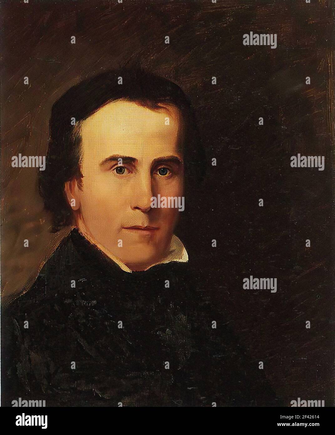Thomas Cole - Self Portrait 1836 Stock Photo - Alamy
