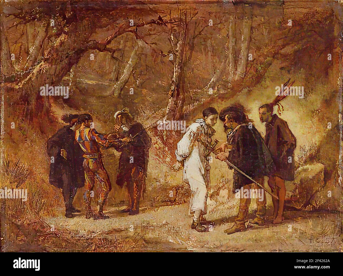 History painter thomas couture hi-res stock photography and images - Alamy