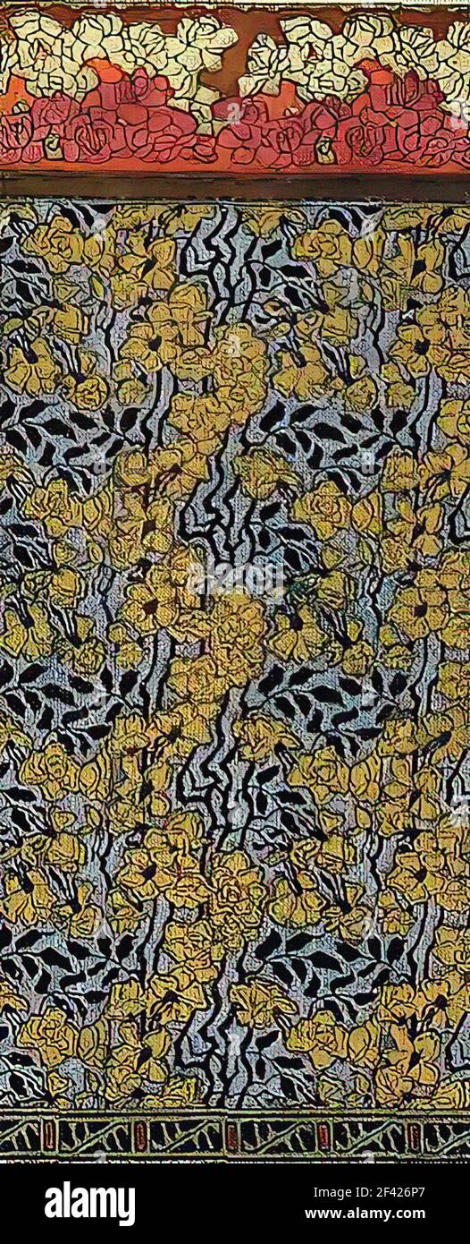 Thomas Eckmann - Wallpaper Design Db37 1899 Stock Photo - Alamy