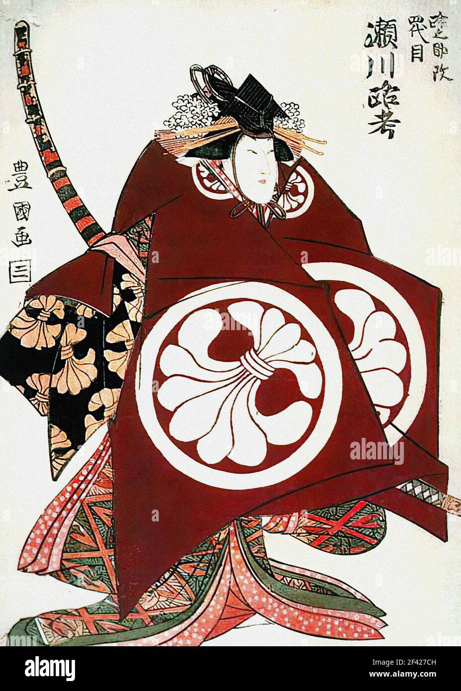 Toyokuni - Rok C5 8D Segaw VI as Tomoe Gozen 1800 Stock Photo - Alamy