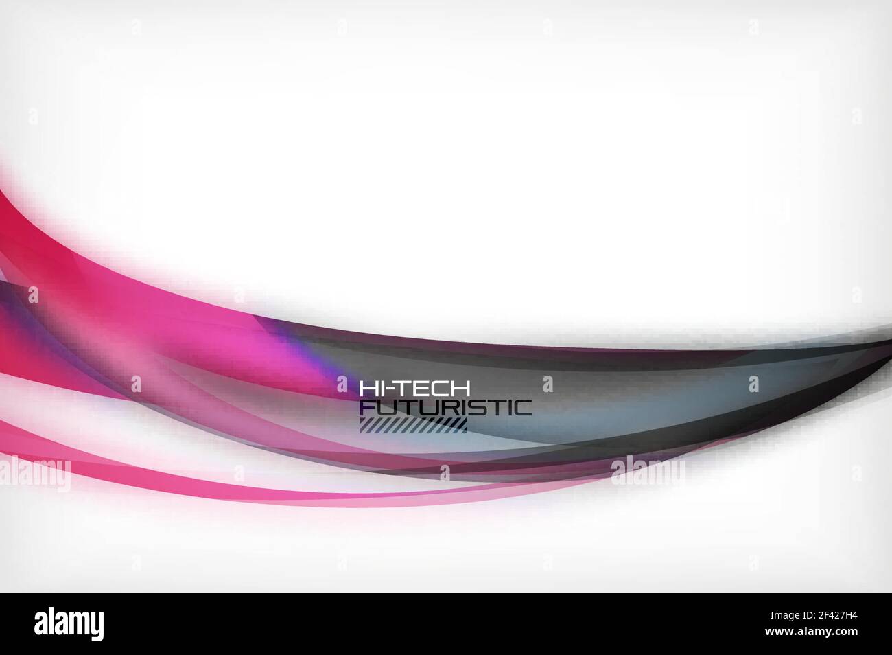 Gray transparent wave shadow Stock Vector Images - Alamy