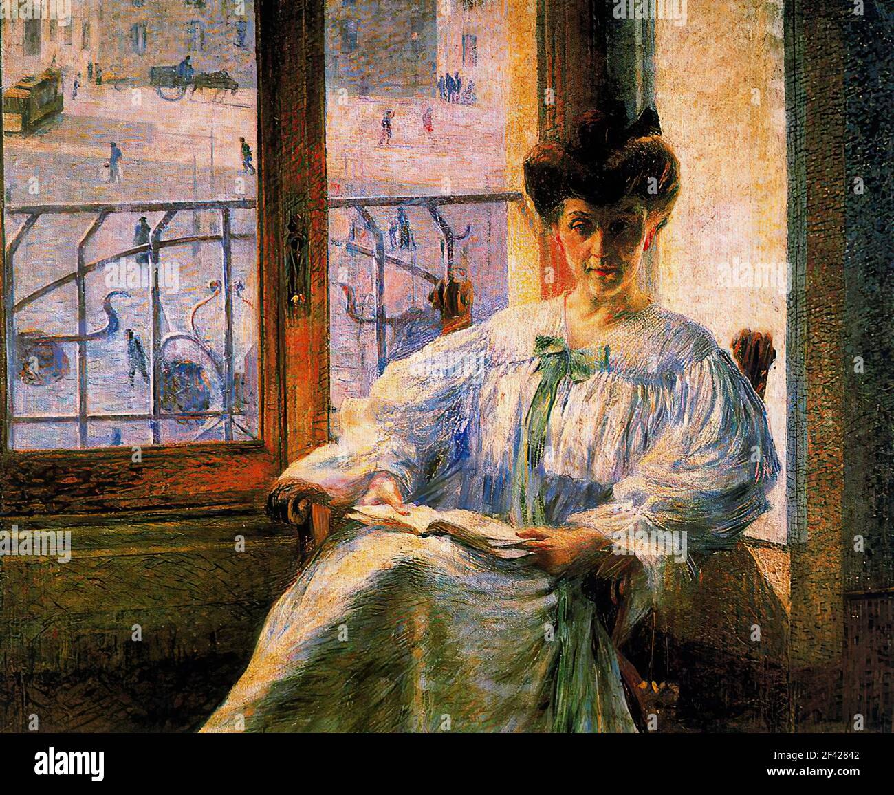 Umberto Boccioni - Signor Massimino 1908 Stock Photo - Alamy