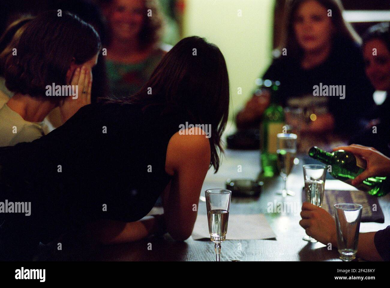 Women in a pub Stock Photo - Alamy