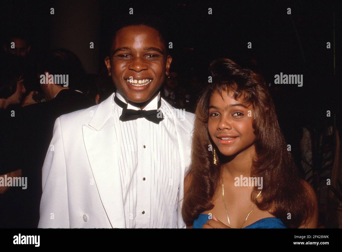 Darius McCrary and Lark Voorhies 1990 Credit: Ralph Dominguez ...