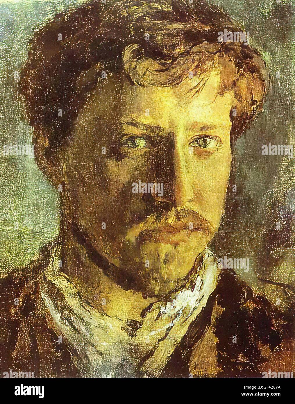 Valentin Serov - Self Portrait Stock Photo - Alamy