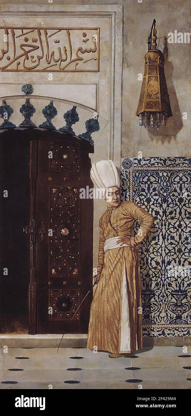 Harem eunuch hi-res stock photography and images - Alamy