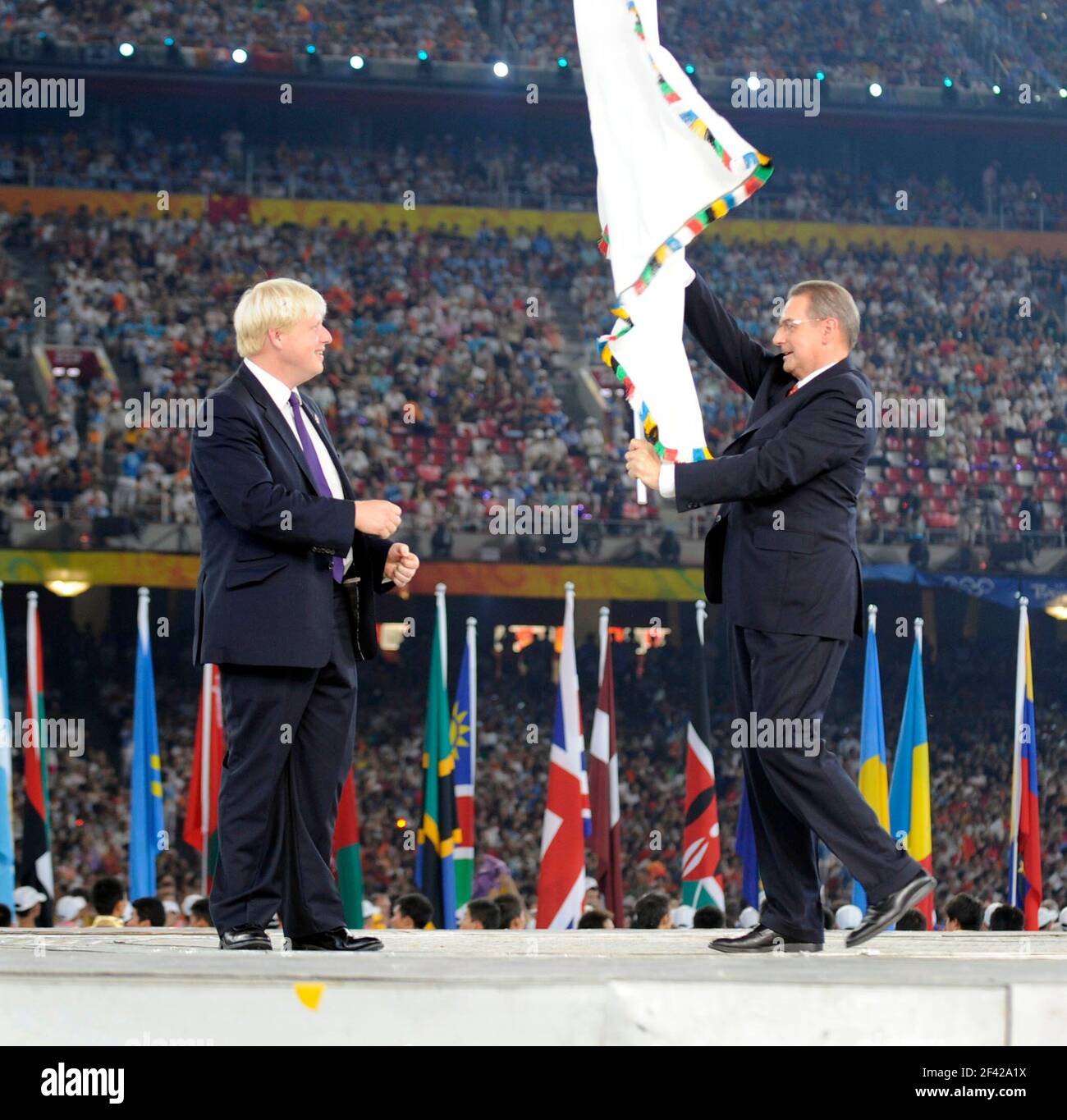 OLYMPIC GAMES BEIJING 2008. 16th DAY 24/8/08. THE CLOSING CEREMONY. IOC ...