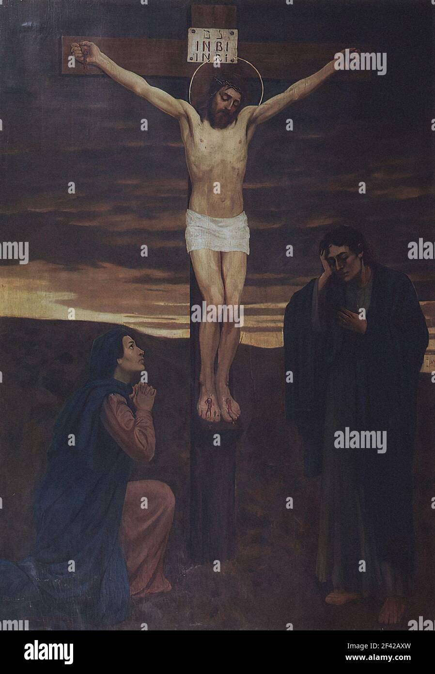 Viktor Vasnetsov - Crucifixion 1902 Stock Photo - Alamy