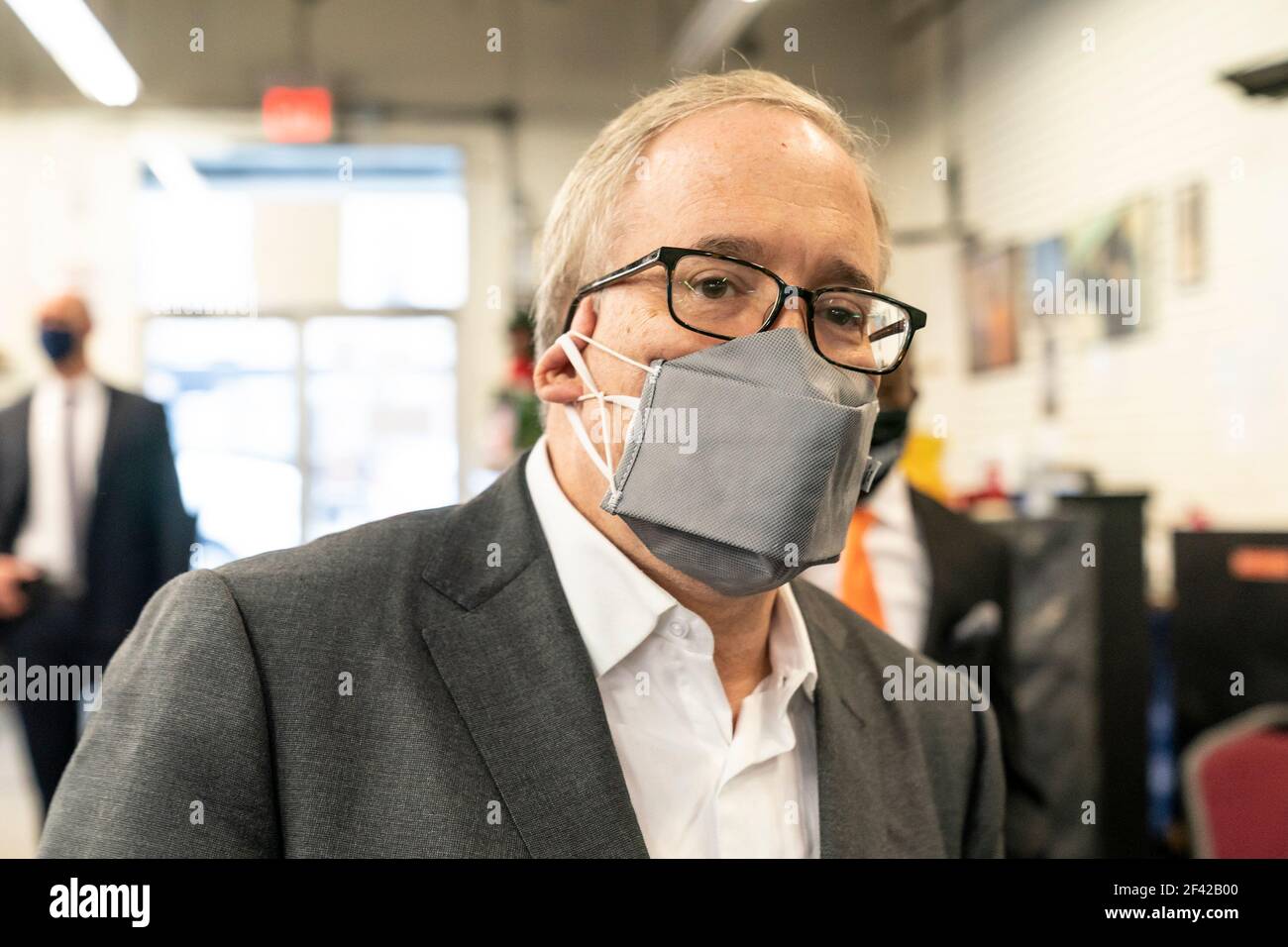 New York, United States. 18th Mar, 2021. NYC Mayoral Candidate Scott ...