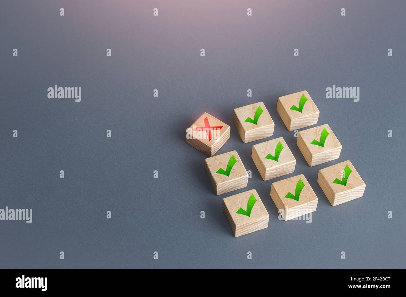 Red cross disturbs order of block structure. Violation of terms of ...