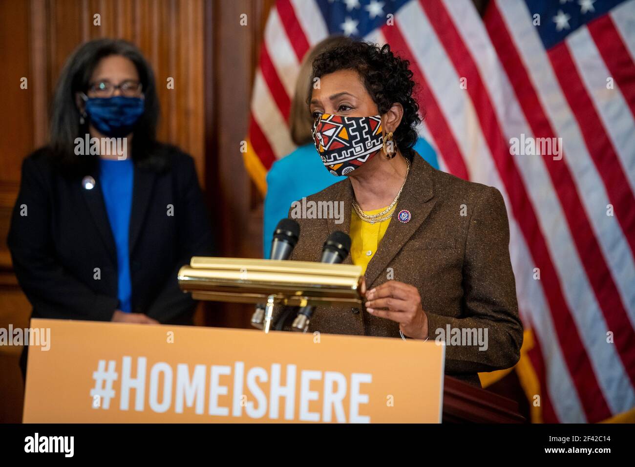 Yvette clarke 2021 hi-res stock photography and images - Alamy