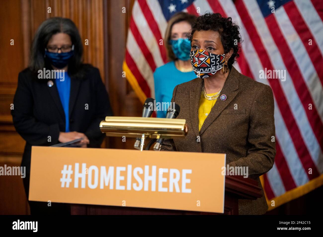 United states representative yvette clarke democrat of new york hi-res ...