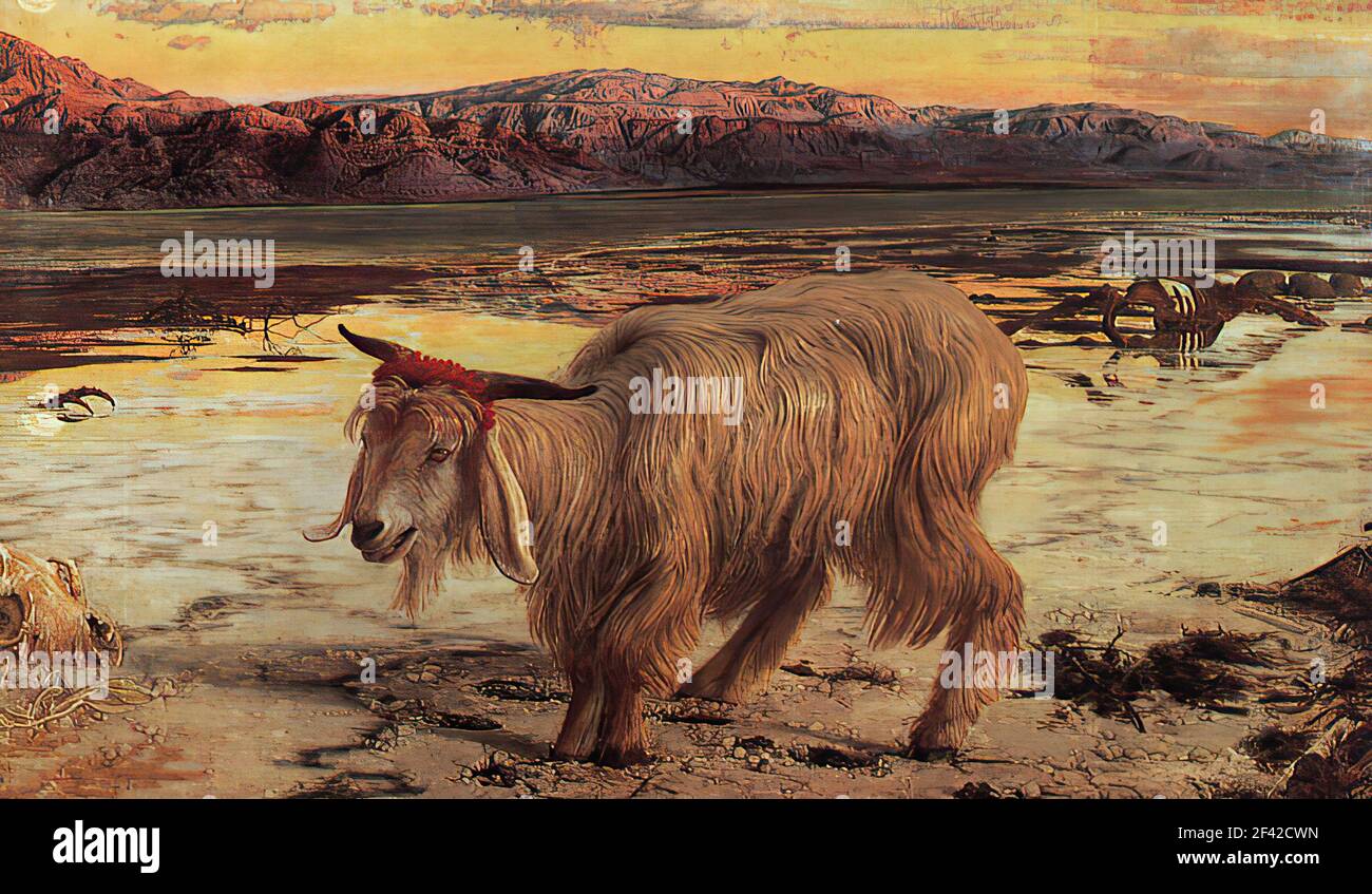 William holman hunt the scapegoat hi-res stock photography and images ...