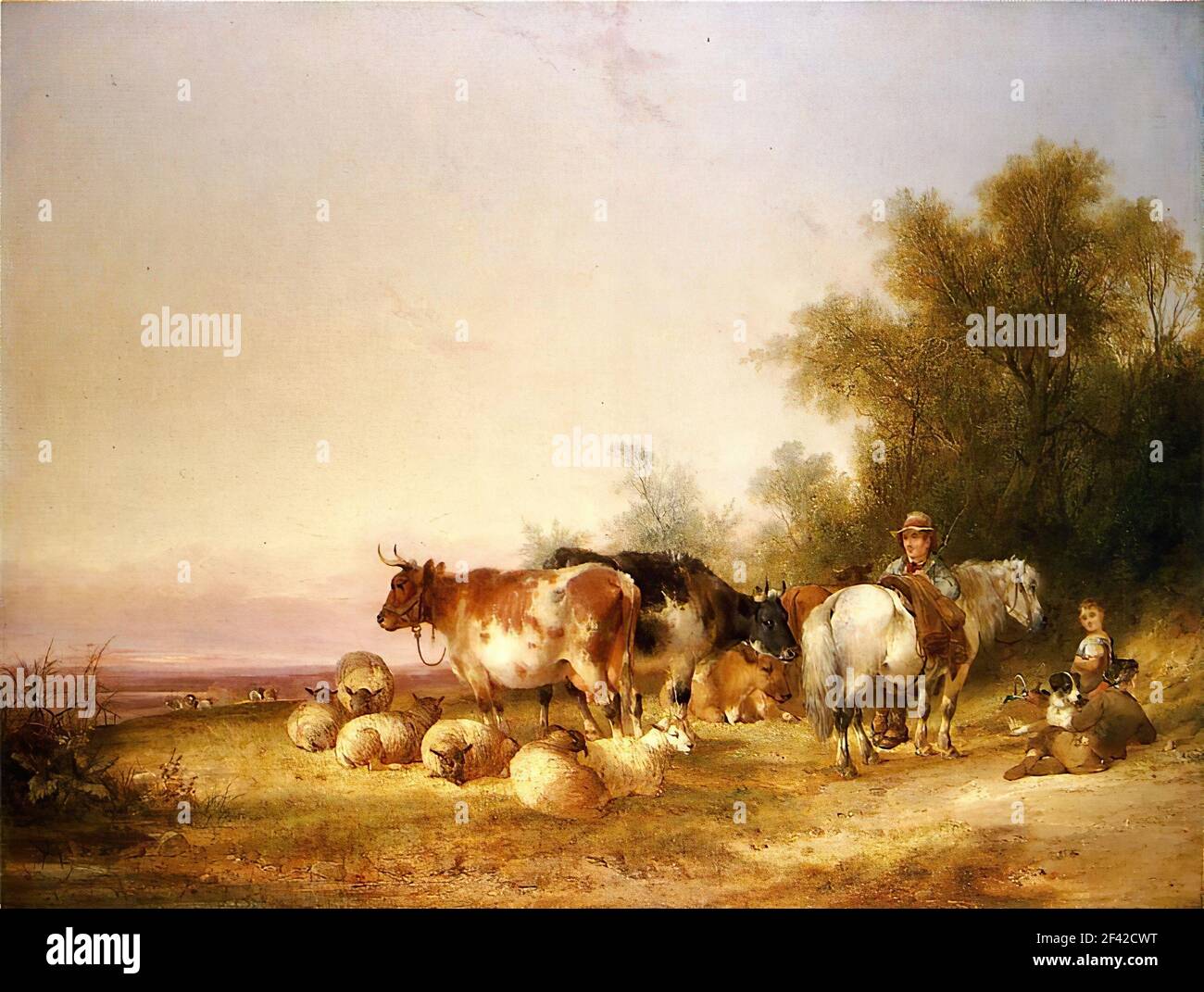 William j shayer hi-res stock photography and images - Alamy
