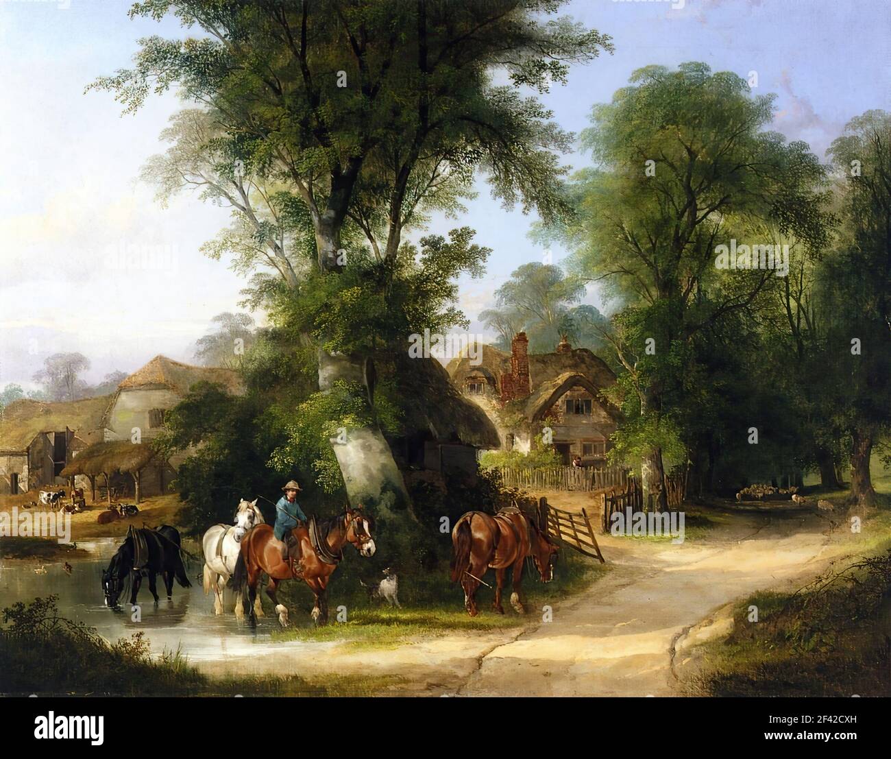 William j shayer hi-res stock photography and images - Alamy