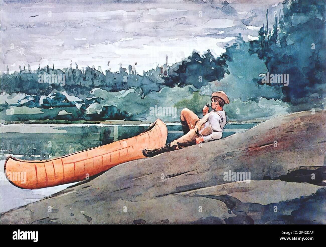 Winslow Homer - Guide 1895 Stock Photo - Alamy