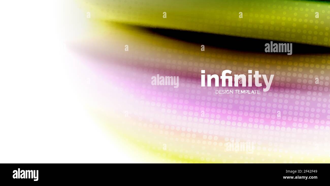 Gel jelly fluid flowing liquid rainbow style colours, wave abstract ...