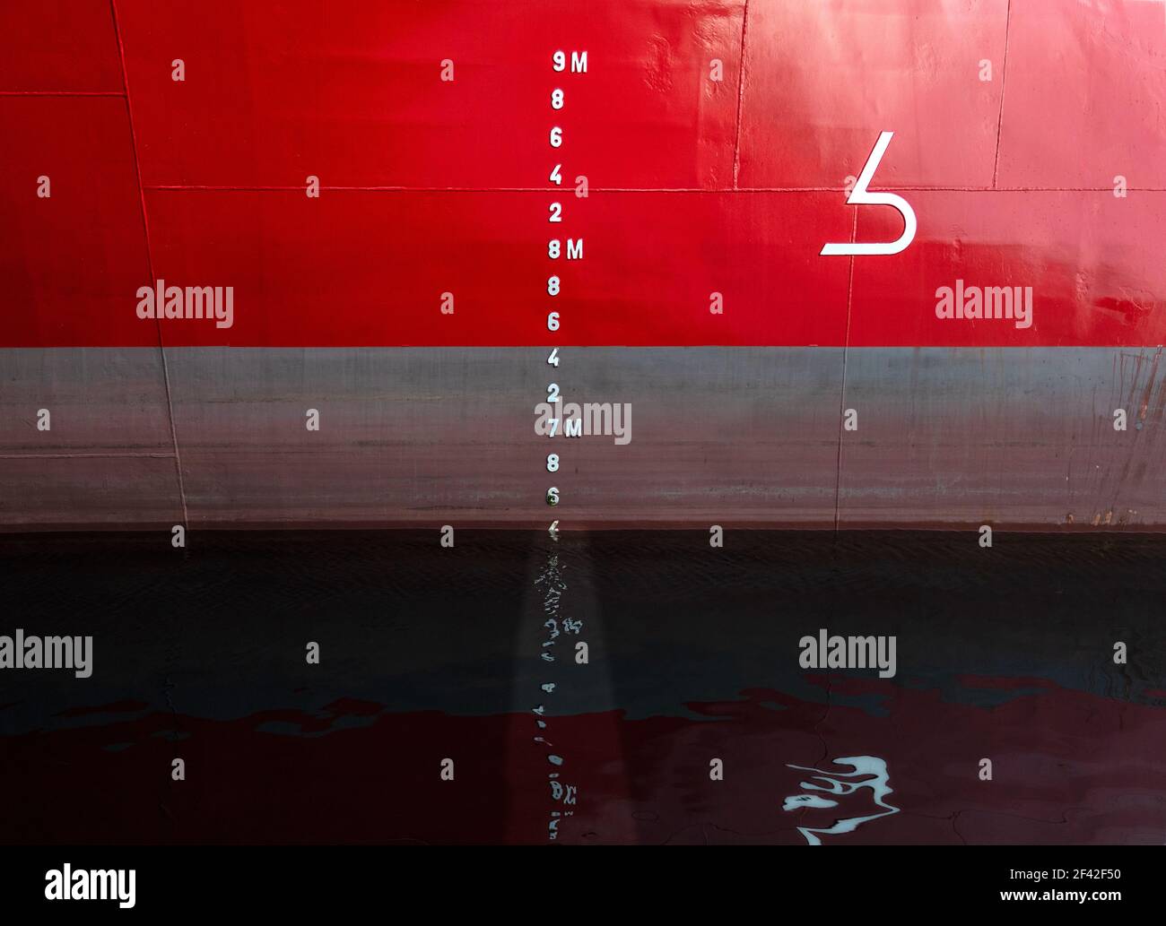 Details from the hull Offshore Anchor Handling Tug Supply vessel (AHTS ...