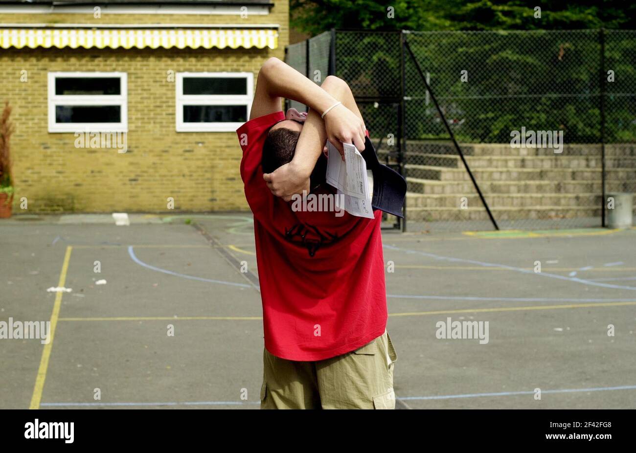 RAYAN EL-SAYEGH CELEBRATING THE RESULTS OF HIS GCSE'S FROM ST. GEORGES ...