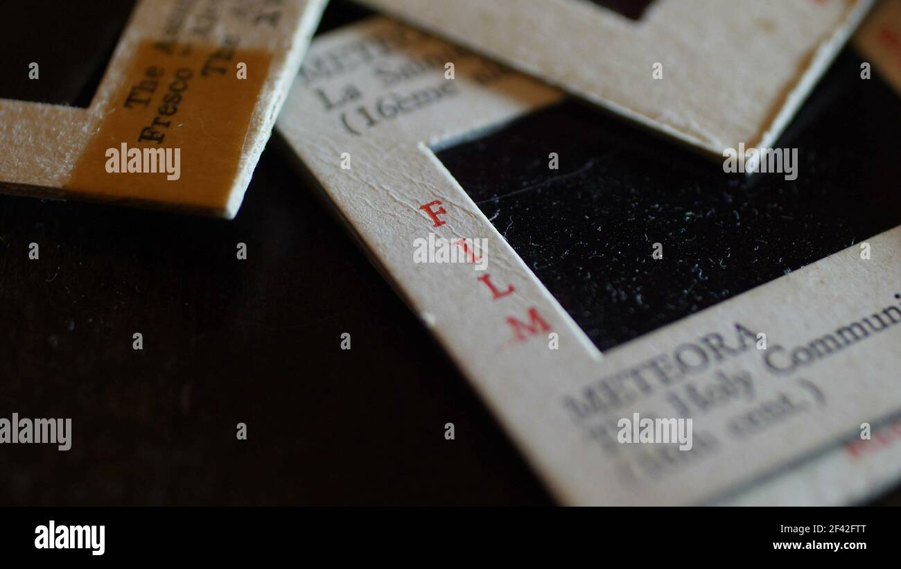 35mm slide films hi-res stock photography and images - Alamy