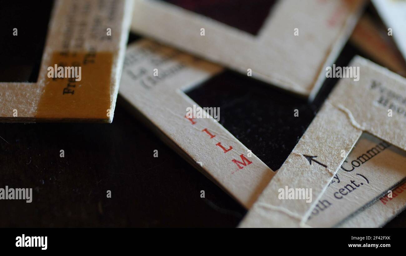 35mm slide films hi-res stock photography and images - Alamy