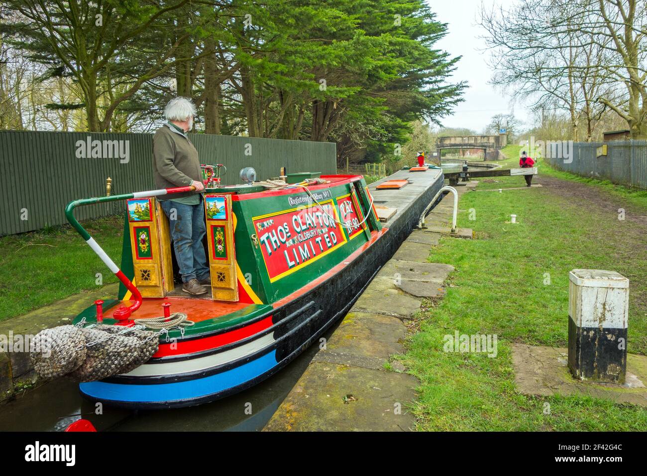 Canal narrowboat TAY a tar boat built for Fellows, Morton & Clayton in ...