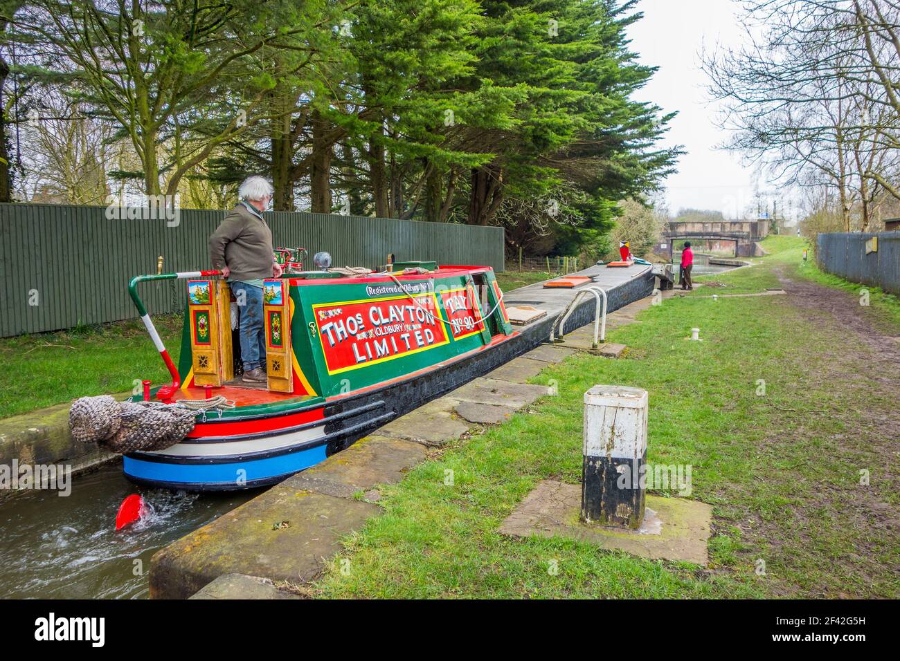 Canal narrowboat TAY a tar boat built for Fellows, Morton & Clayton in ...