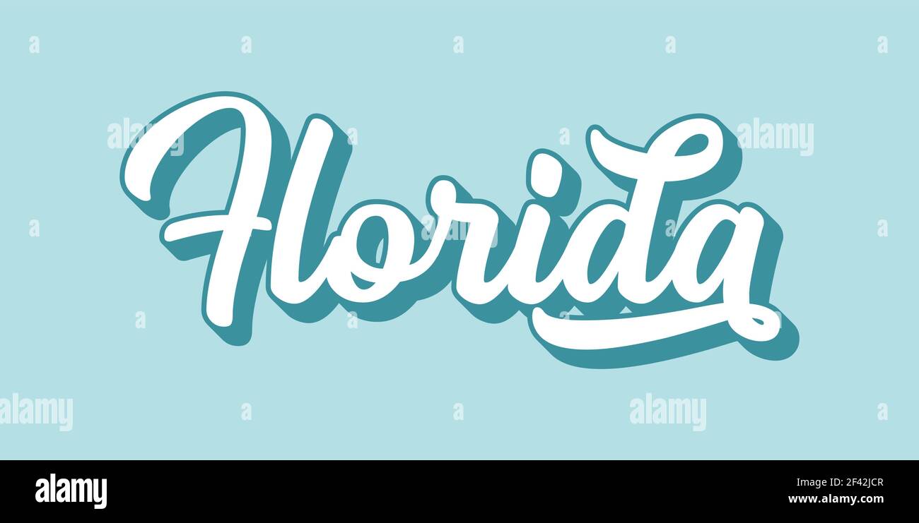 Vintage florida travel ad hi-res stock photography and images - Alamy