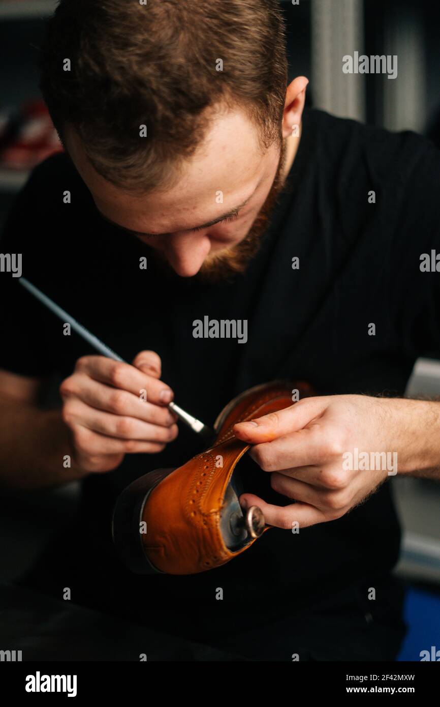 Shoe heel repair hi-res stock photography and images - Alamy