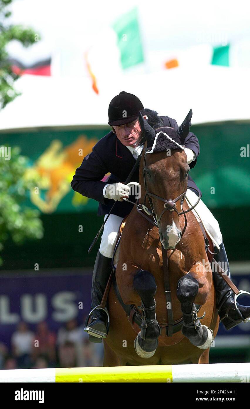 The National, Spruce Meadows, June 2001, Joe Fargis (USA) riding Edgar ...