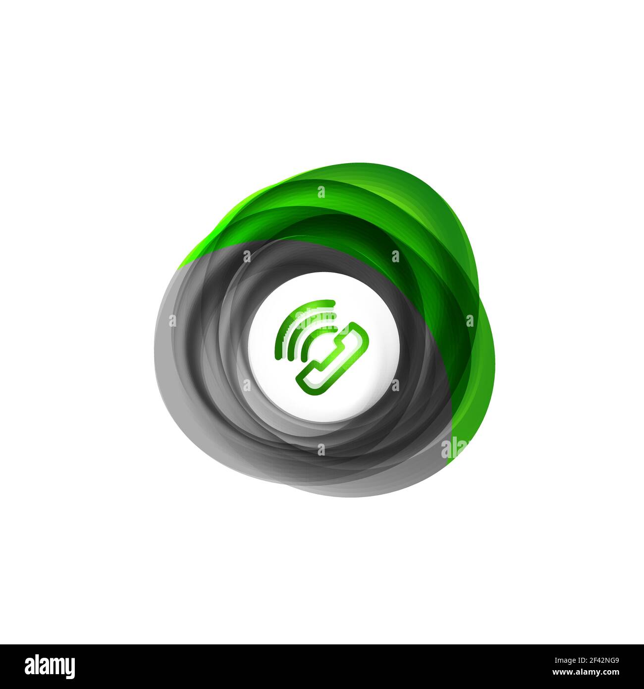 Old fashioned phone button, call center support icon. Old fashioned ...
