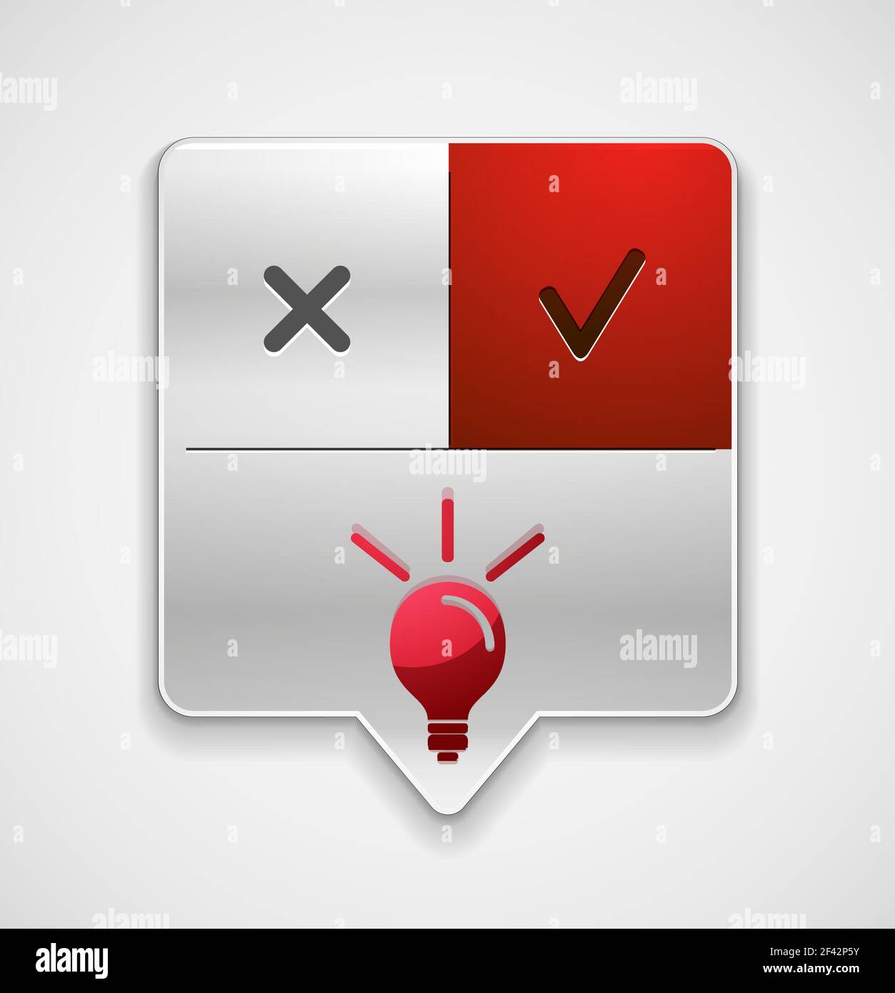Light bulb, new idea concept web button. Light bulb, new idea concept ...