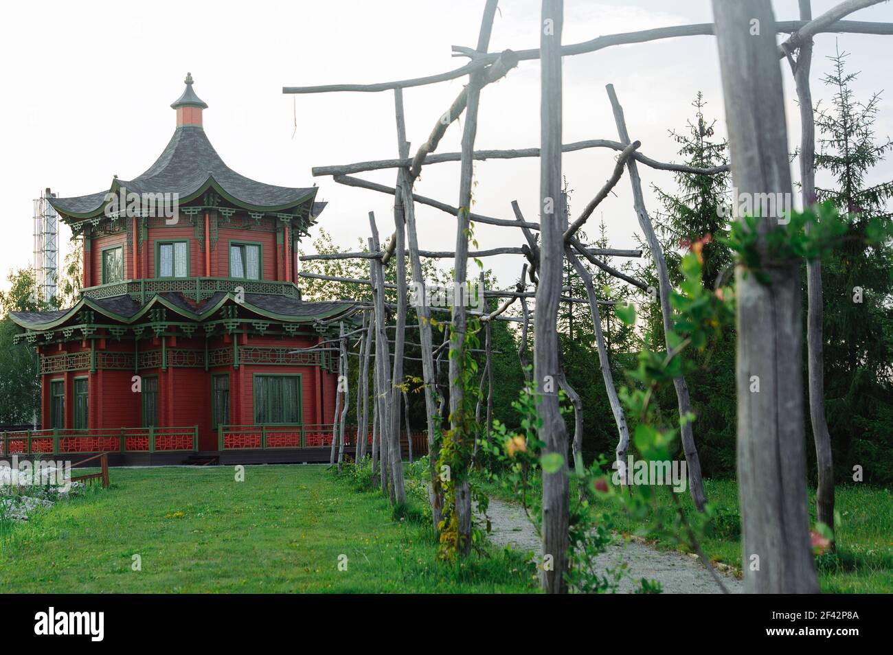 Modern two storey building china hi-res stock photography and images ...