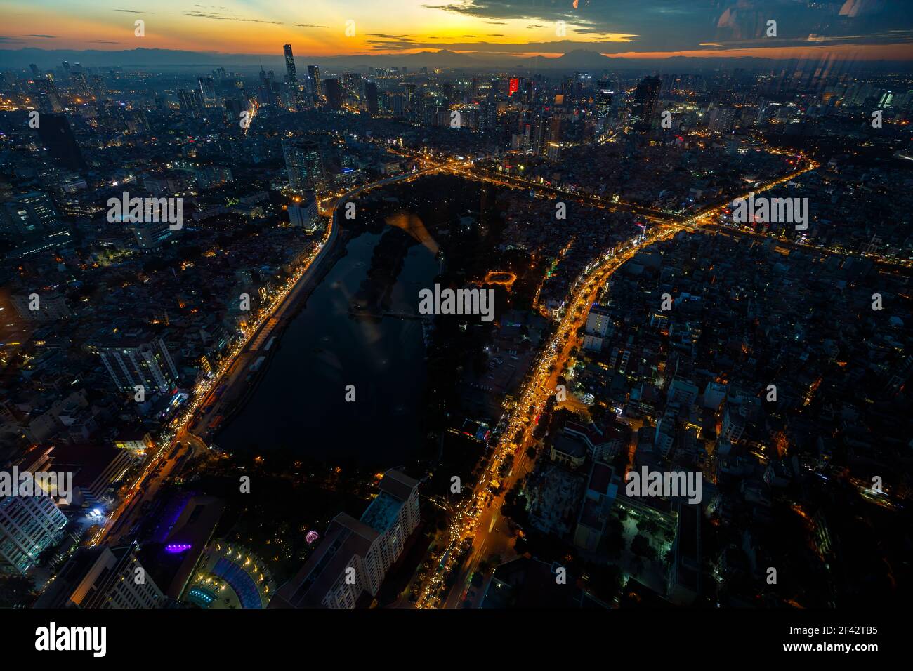 Hanoi cityscape and buildings hi-res stock photography and images - Alamy