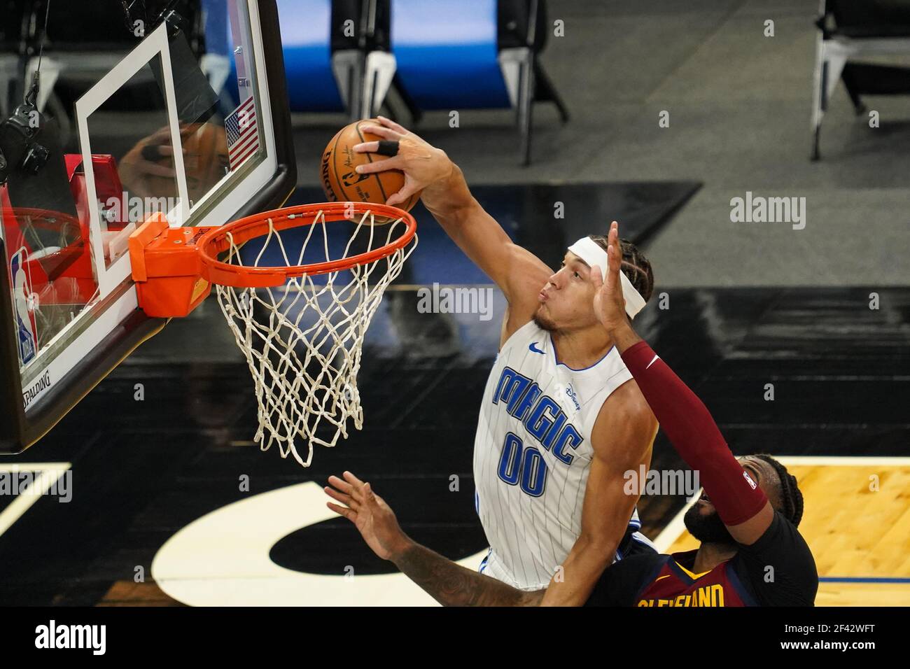 Orlando, Florida, USA, January 4, 2020, Orlando Magic player Aaron ...