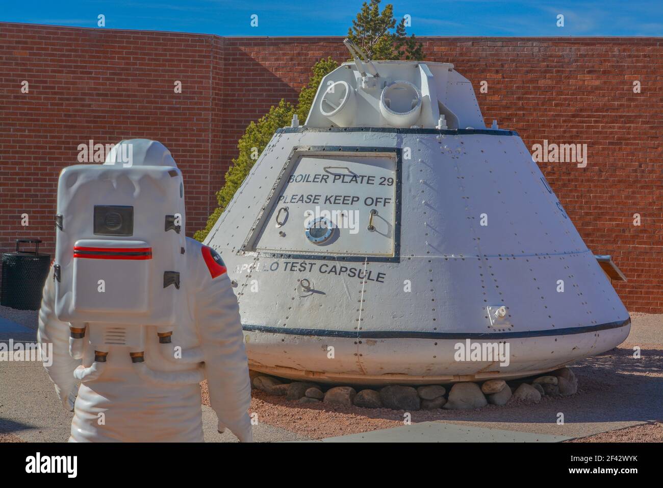 NASA used this Apollo Test Capsule in the Meteor Crater Natural ...