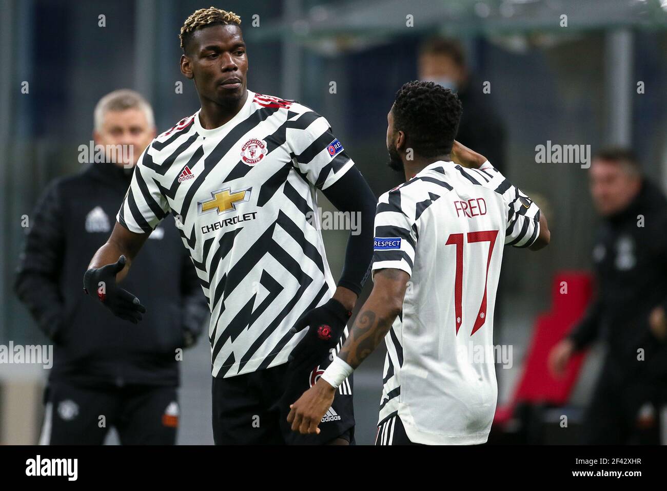 Milan, Italy. 18th Mar, 2021. MILAN, ITALY - MARCH 18: goal by Paul ...
