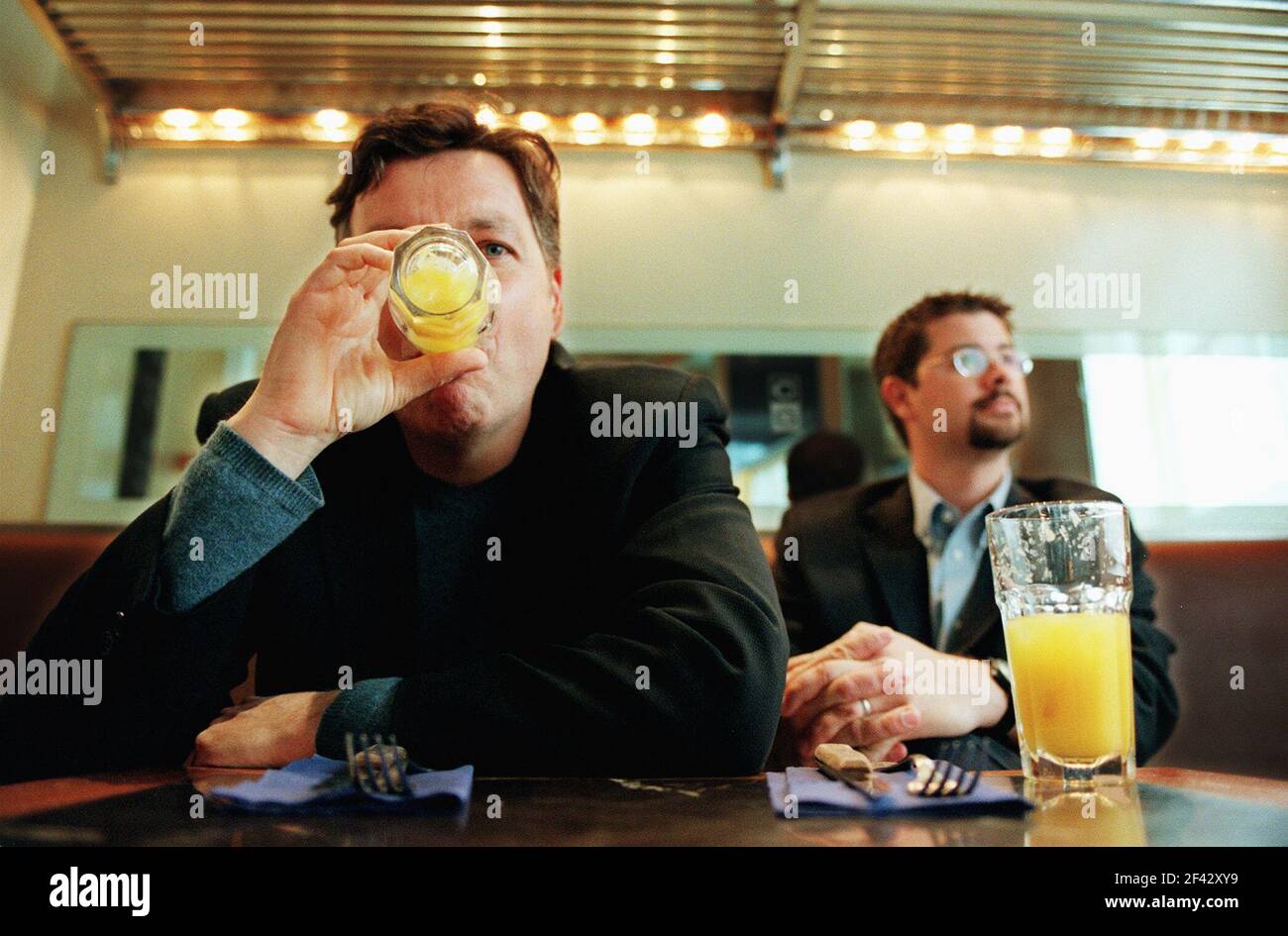 TONY PERKINS (LEFT) AND CHRIS ALDEN (RIGHT) FOR RED HERRIND MAGAZINE ...