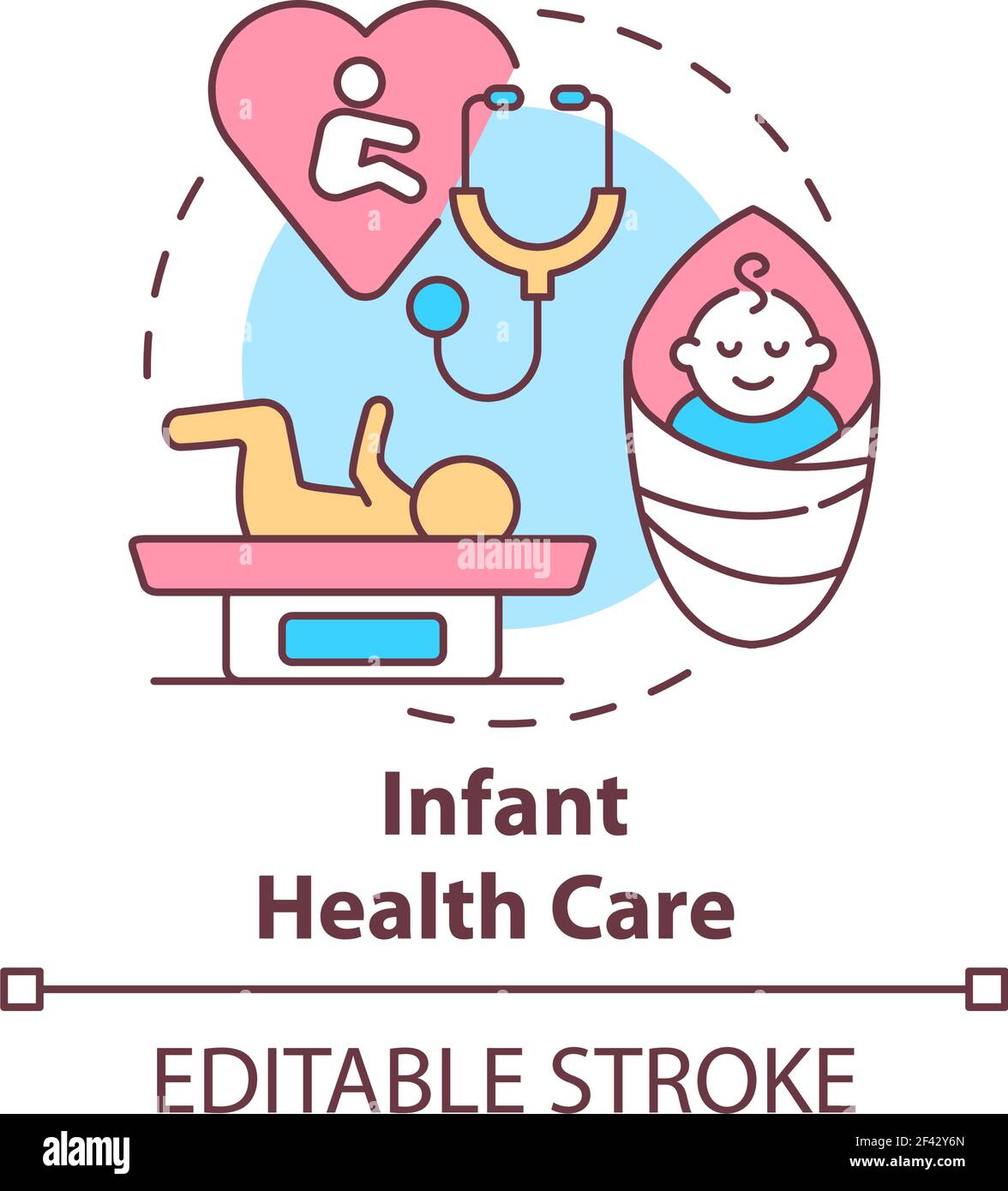 Primary care icon Stock Vector Images - Alamy