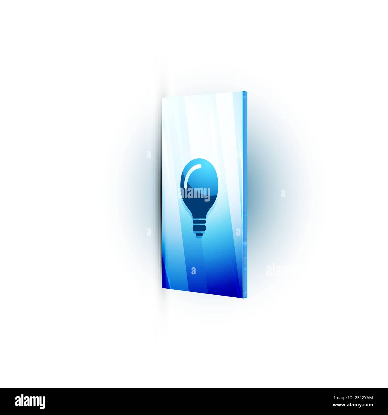 Light bulb, new idea concept web button. Light bulb, new idea concept ...