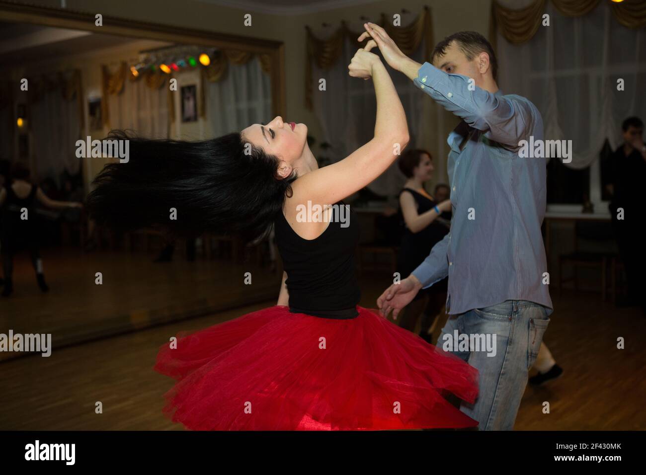 Female Salsa Dancer High Resolution Stock Photography and Images - Alamy