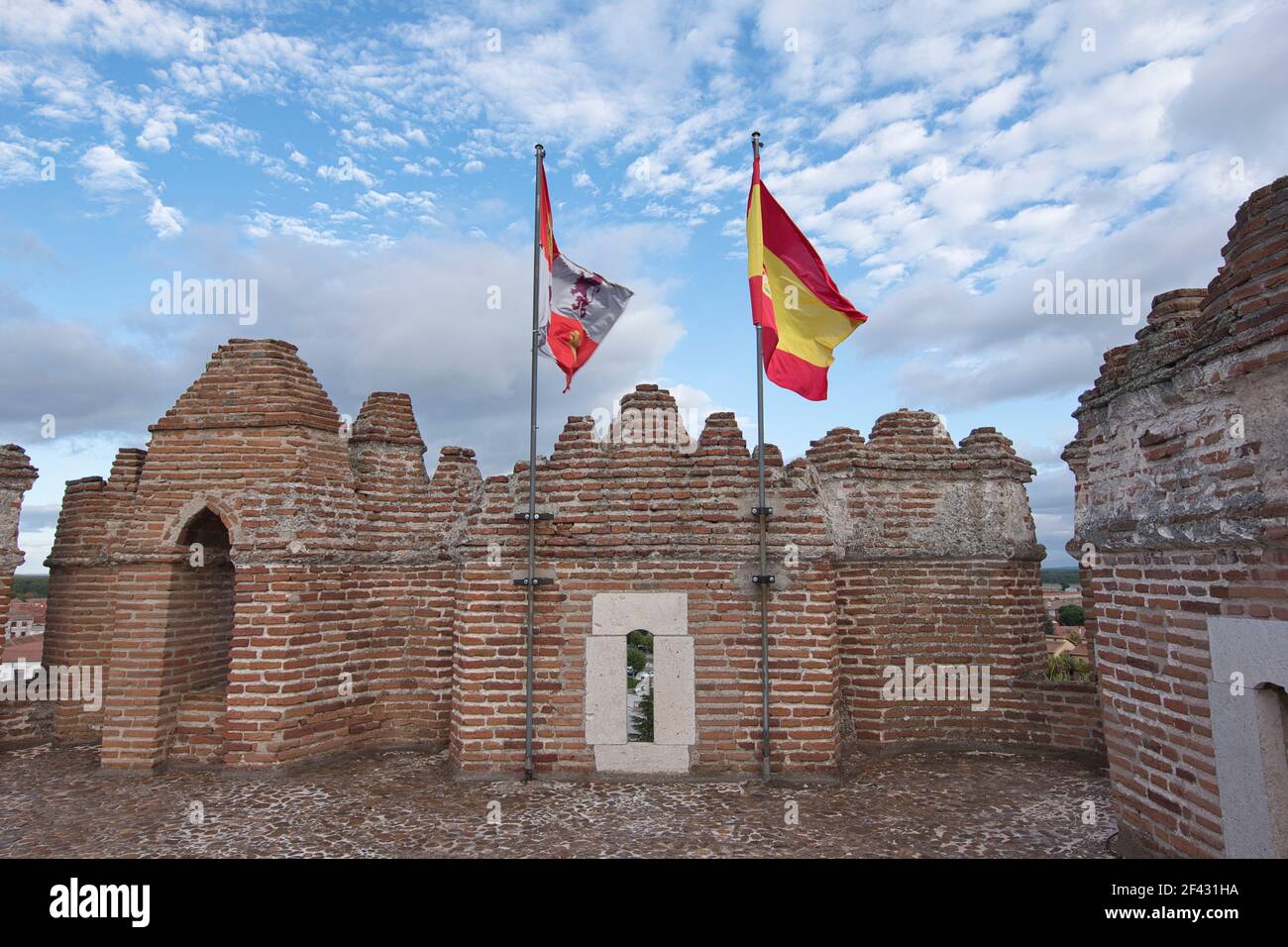 Coca castle castile leon spain hi-res stock photography and images - Alamy