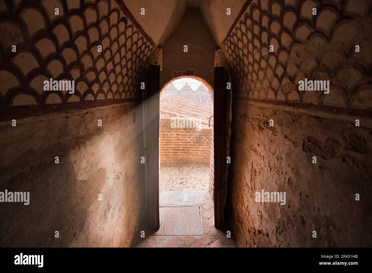 Coca Castle Castile Leon Spain High Resolution Stock Photography and ...