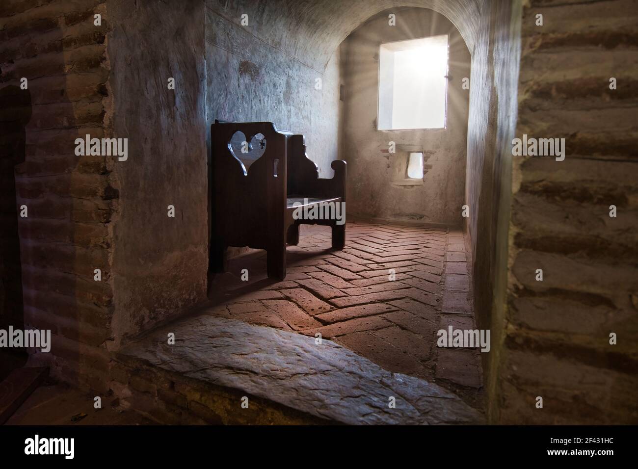 Castillo de coca inside hi-res stock photography and images - Alamy