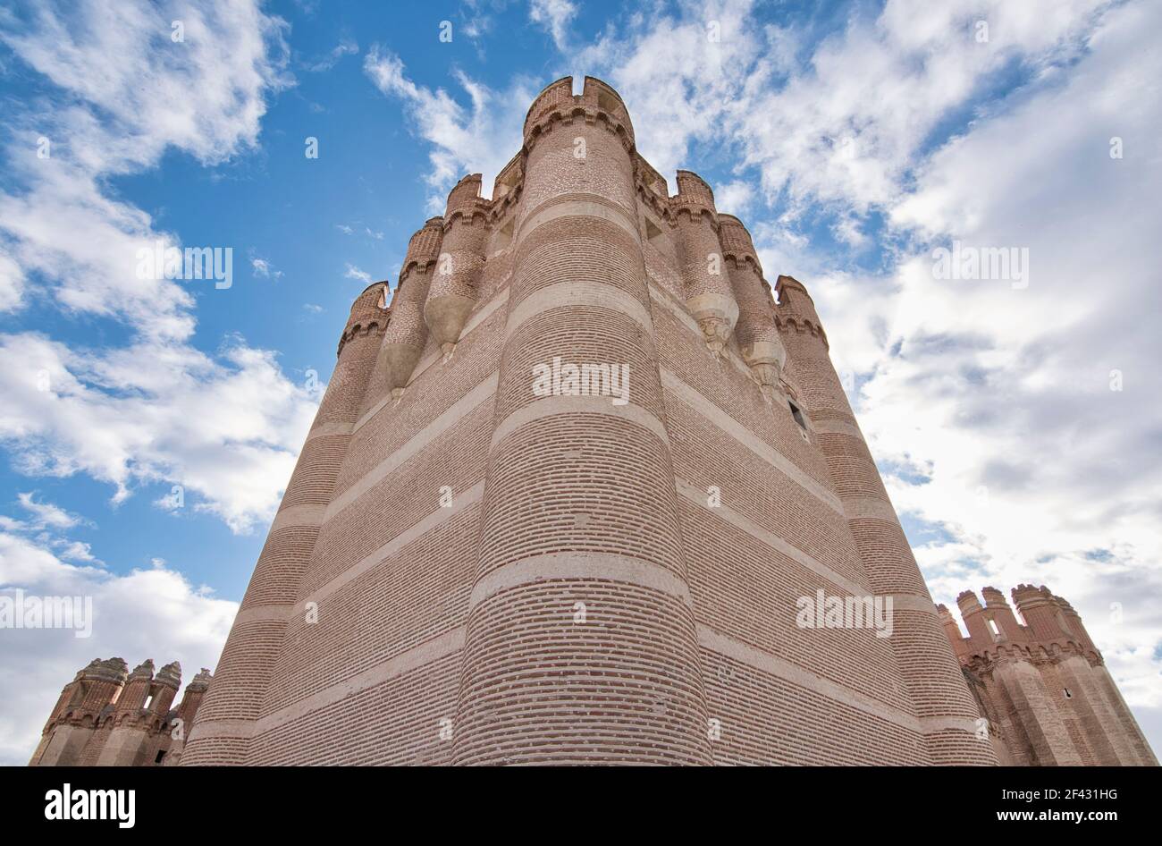 Coca castle castile leon spain hi-res stock photography and images - Alamy