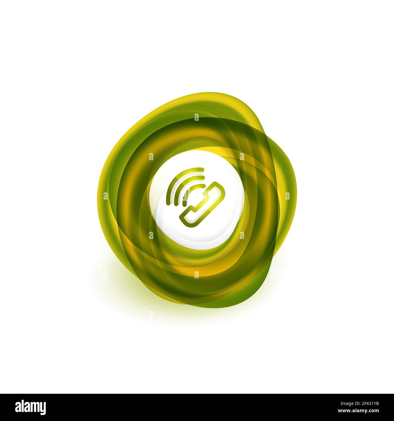 Old fashioned phone button, call center support icon. Old fashioned ...