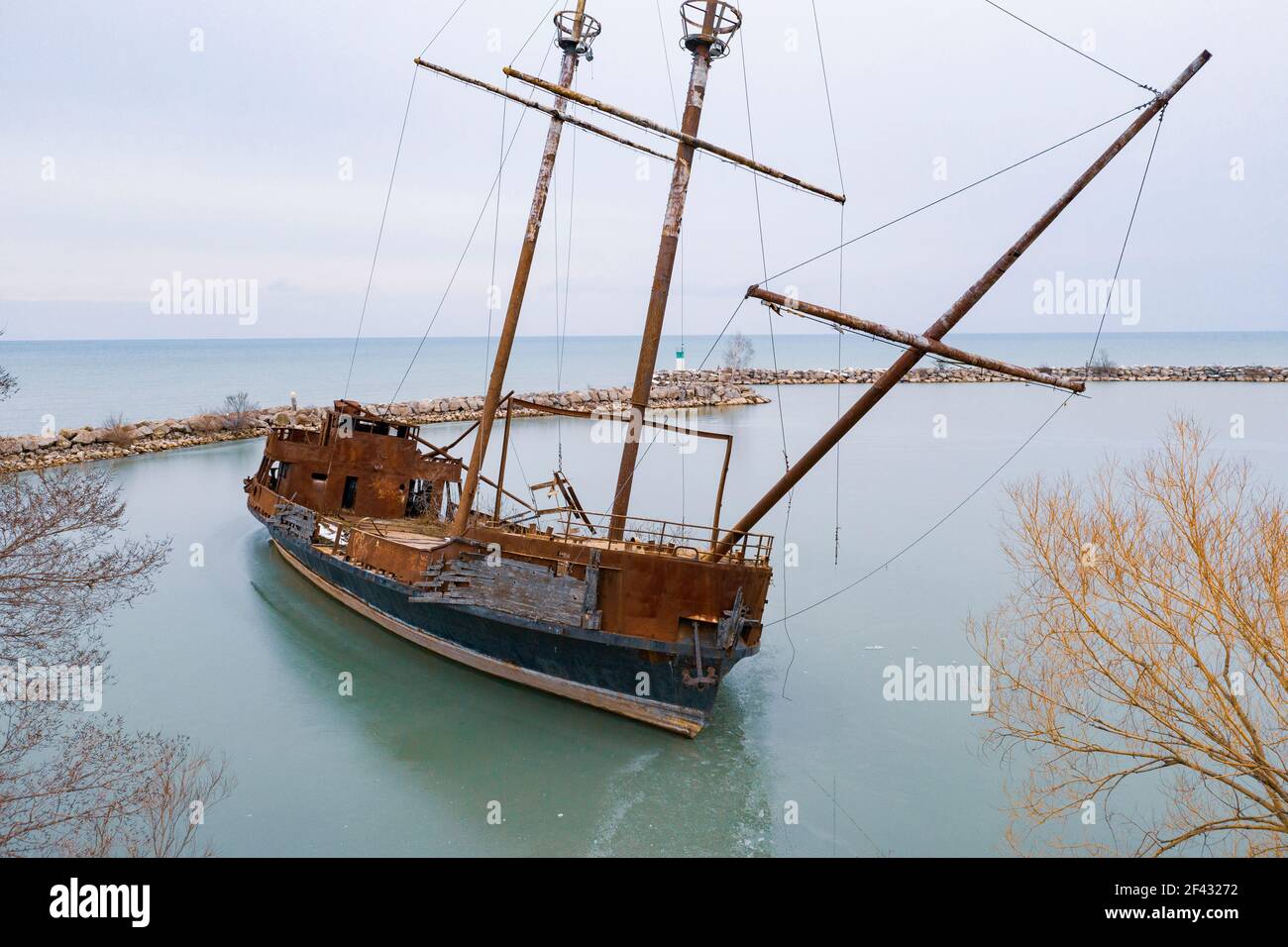 Frozen Pirate Ship