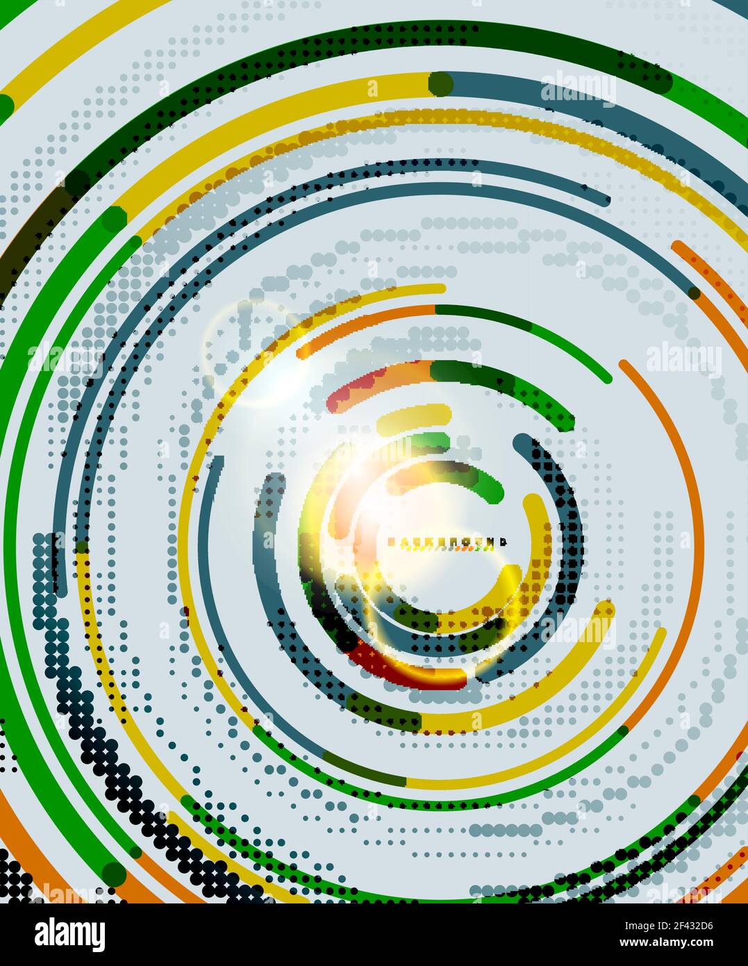 Circular lines, circles, geometric abstract background. Circular lines ...