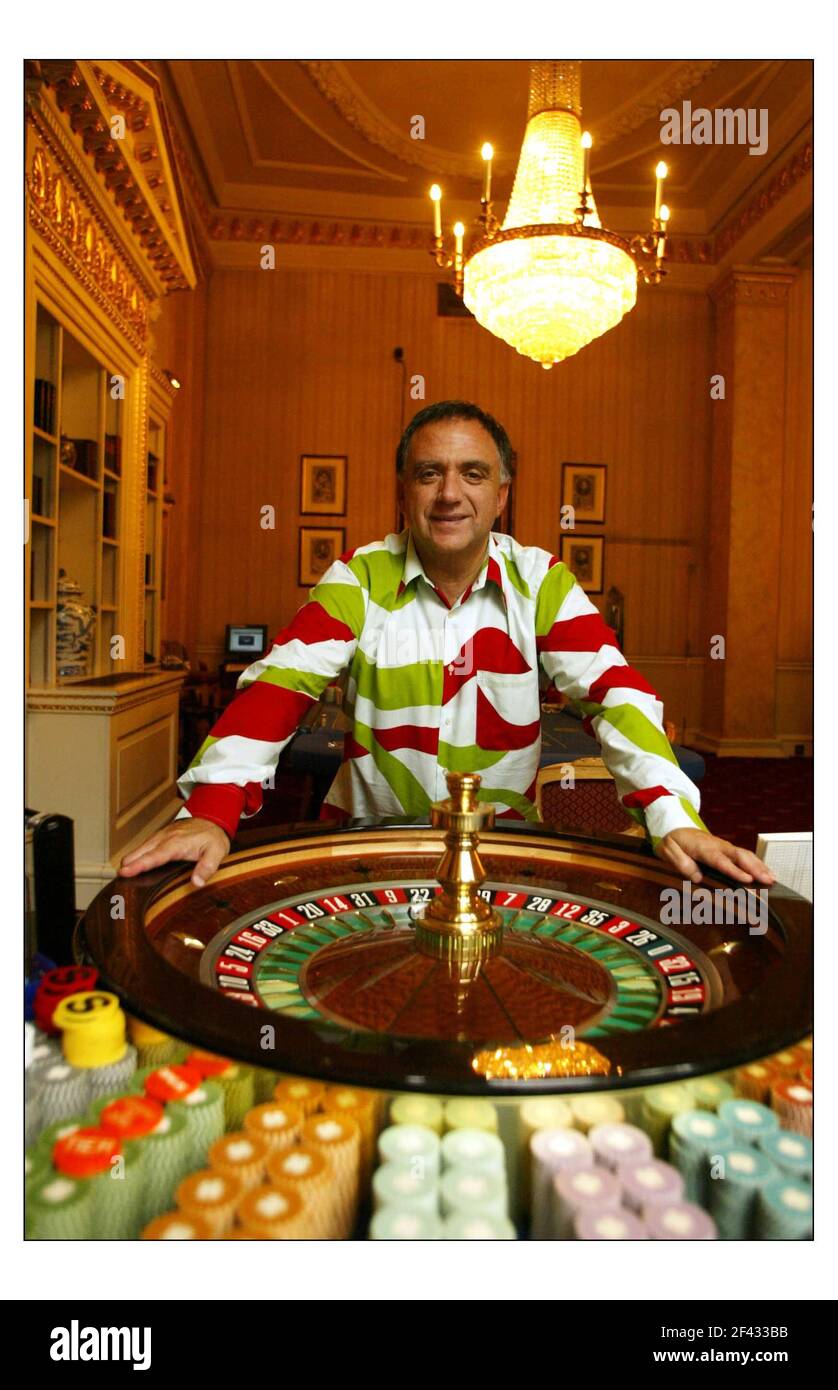 Casino 50 St James st. co owner Robert Earl with (lt to rt) Marc Merran ...